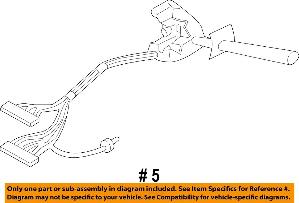 Buick GM OEM Park Avenue-Multifunction Switch Lever Multi Function ...