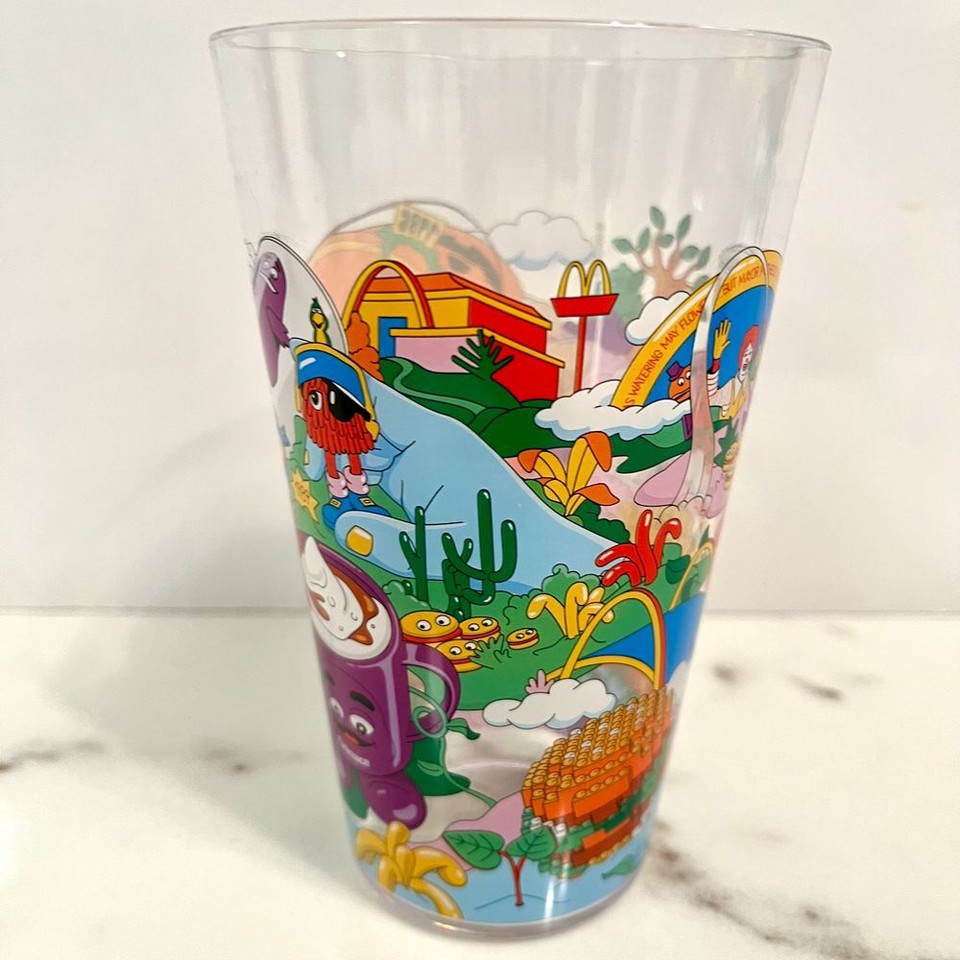 McDonald's Limited Edition 2024 Collectible Plastic Grimace Tumbler ...