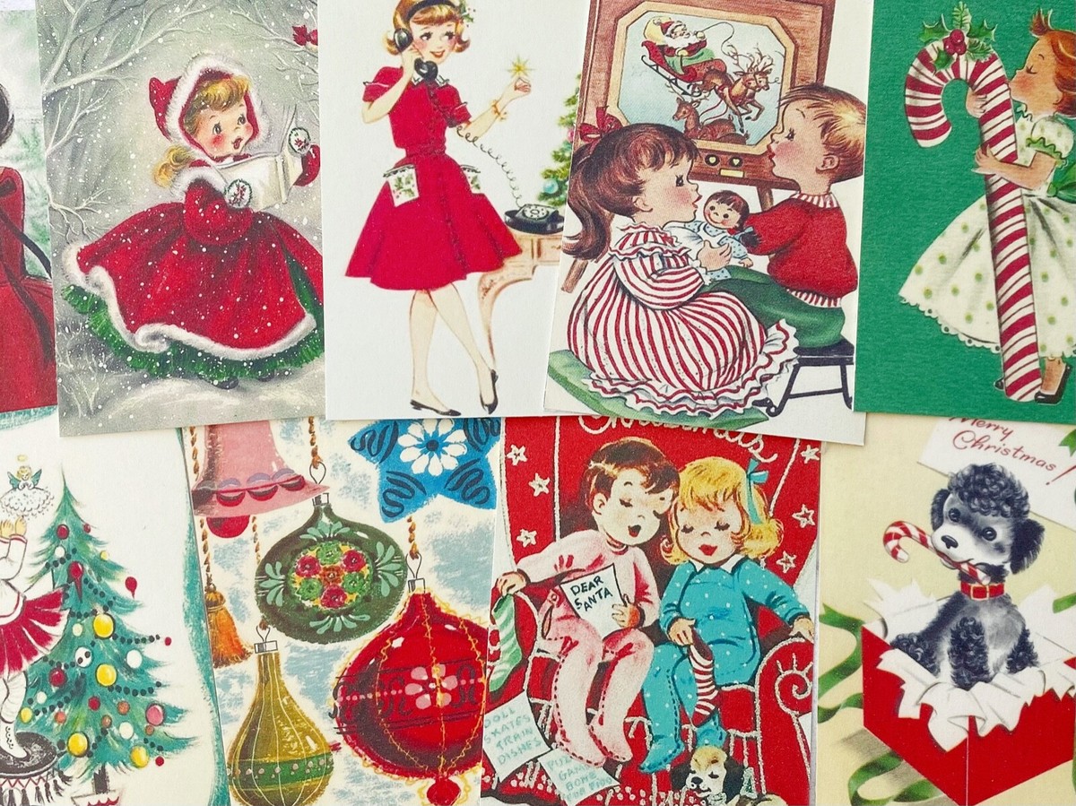 Vintage Christmas Printables Free Vintage Christmas Cards Free
