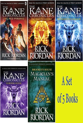 Kane Chronicles Books Set - 5 Books in this Collection - Rick Riordan ...