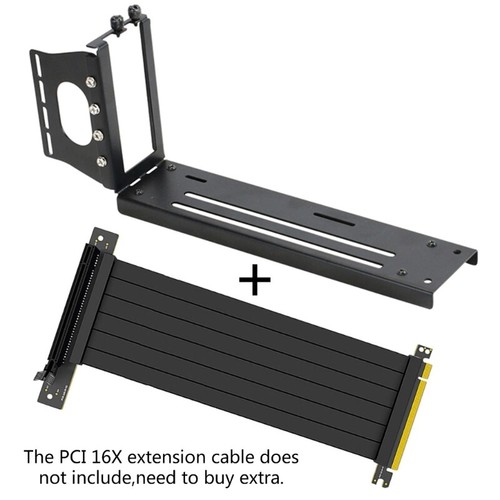 Vertical PCI-E Riser PC Graphics Cards PCI for Express Extender Stand 3 ...