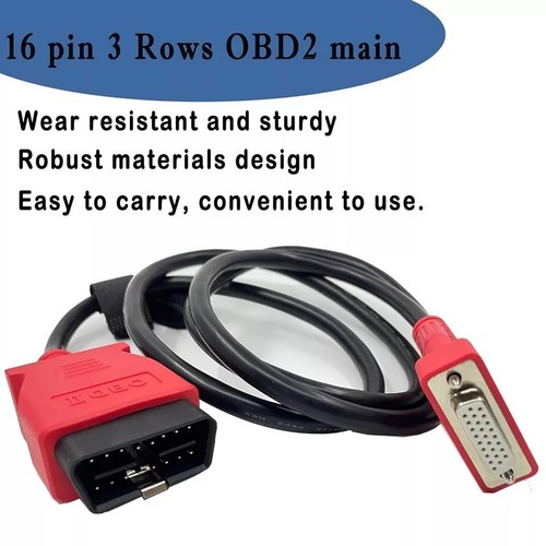 MaxiFlas Elite J2534 ECU Programming Device DB26 OBD Cable Autel ...