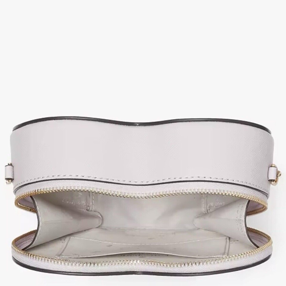 Kate Spade Love Shack Mini Heart Crossbody Lilac Moonlight Pink With ...