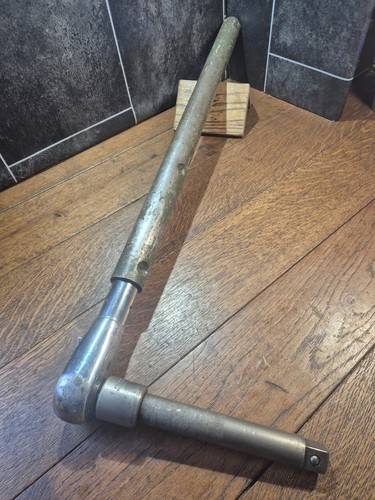 Britool H74 3/4" socket wrench with H82 3/4" extension, ex Military ...