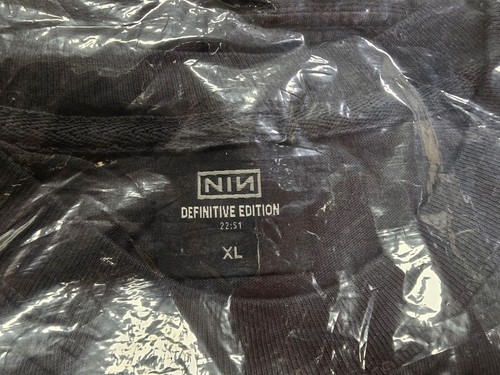 Nine inch nails definitive edition NIN DE Sin Black XL ~NEW~ | eBay