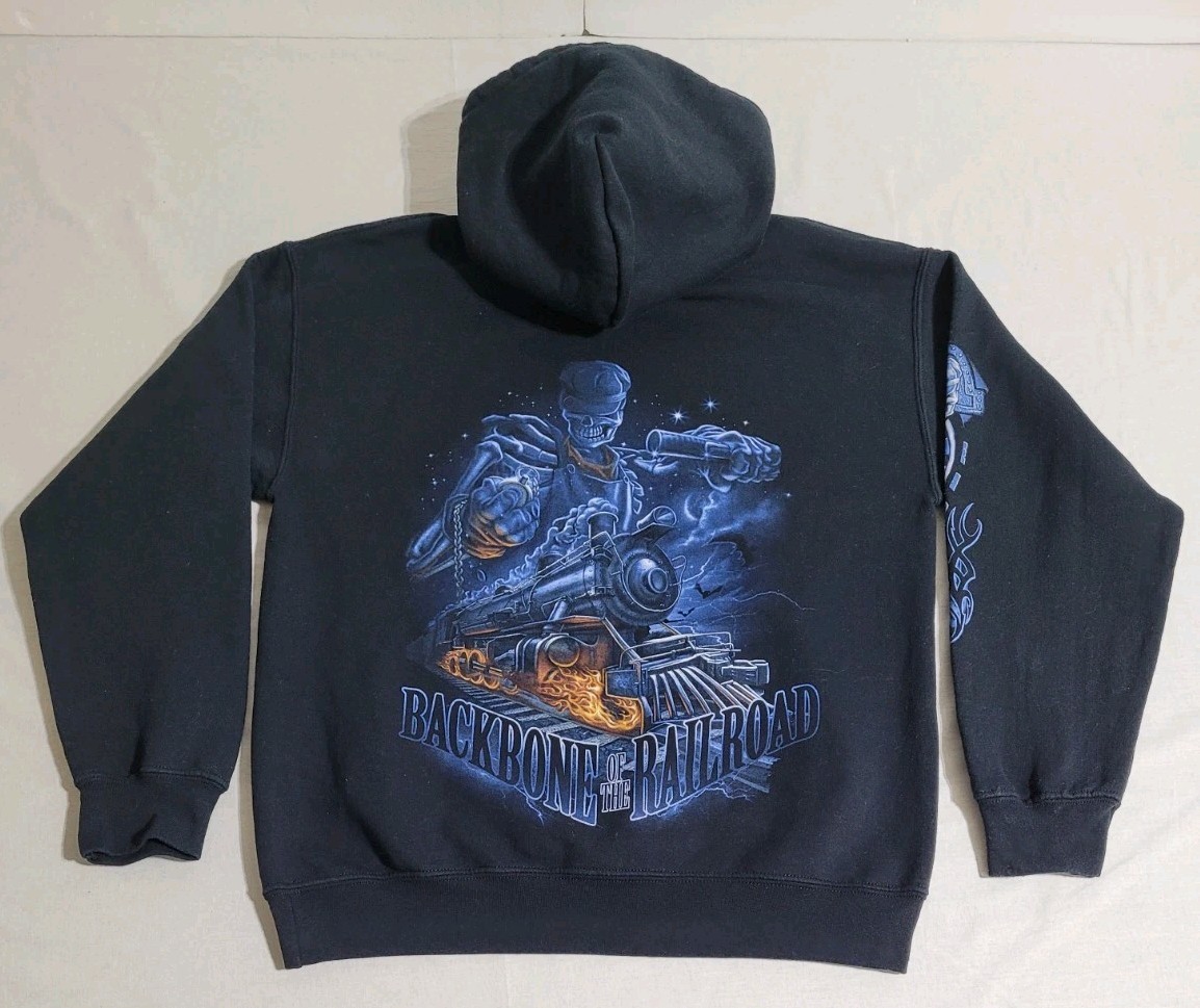 Backbone Of The Railroad Skeleton Engineer Robot Hood… - Gem