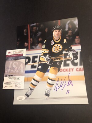 JSA ADAM OATES AUTOGRAPH 8X10 PHOTO SIGNED BOSTON BRUINS JSA 095 | eBay