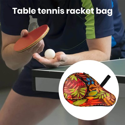 Table Tennis Racket Bag Anti-scratch Item Storage Table Tennis Racket ...