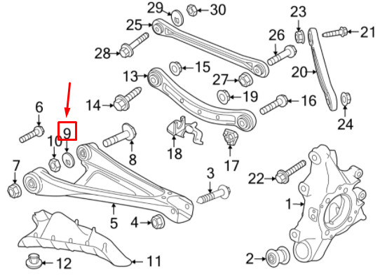 Genuine VW AUDI Amarok Campmobile Typ2 Transp. LT Washer WHT001796A for ...