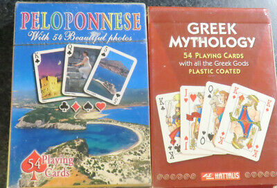 GREEK Playing Cards Greece New Factory Sealed Mythology | eBay