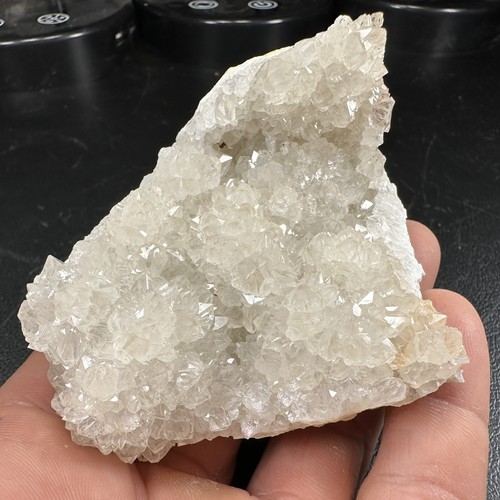 Quartz Crystal Druse Cluster on Lace Agate | Missouri | eBay