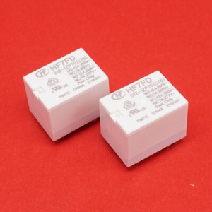 HONGFA HF7FD 012-1ZPTF(576) Power Relay 12A 250VAC 5 Pins New (Set of 5 ...