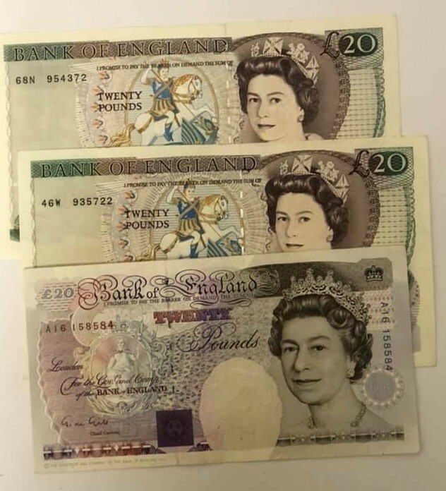 ENGLISH TWENTY £20 BANK NOTE CHOICE OF NOTE AND CASHIER | eBay