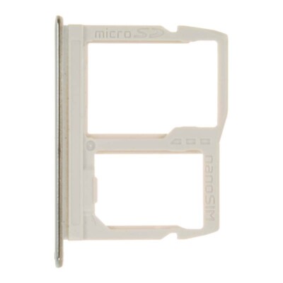 SIM Micro SD Card Tray for LG Stylo 6 Silver Replacement Repair Parts ...