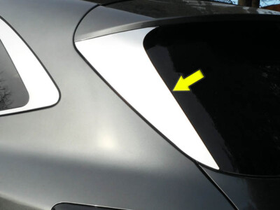 Chrome Rear Window Trim 2PCS QAA Stainless Accent FOR Ford Escape 2020 ...