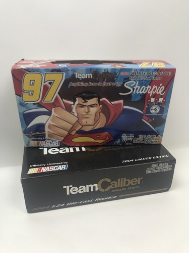 Kurt Busch #97 SUPERMAN / JL / Sharpie Team Caliber 1/24 NASCAR Car Ltd ...