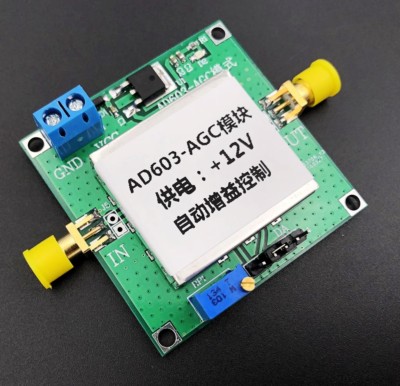 AD603 Adjustable Gain amplifier DA input Programmable AGC Module | eBay
