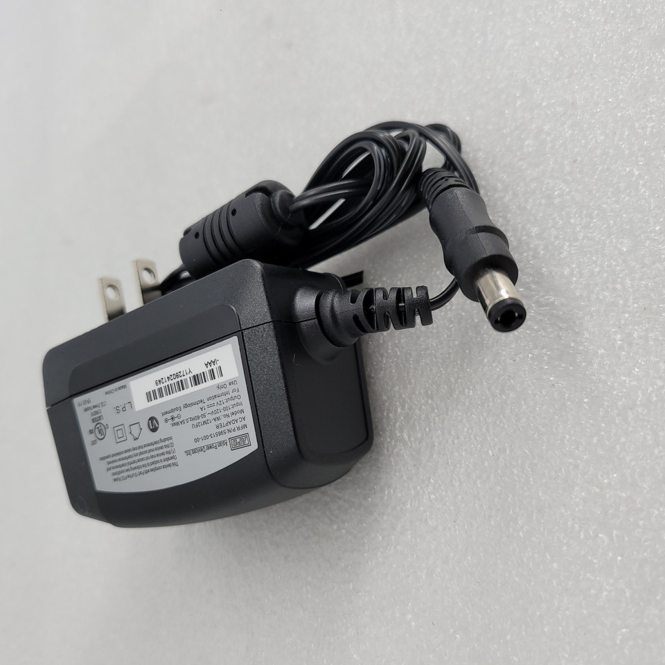 Asian Power Devices (APD) AC Adapter Power Supply, WA-12M12FU, 12V 1A ...