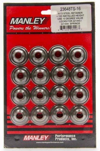 Manley Performance Products 1.580 Spring Retainers 10 Degree - Tool ...