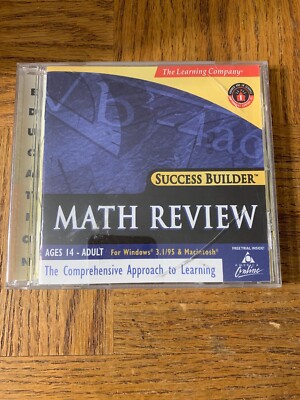 Success Builder Math Review PC Cd | eBay