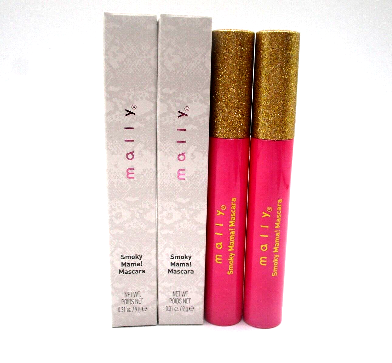 Lot/2 Mally Beauty Smoky Mama! Mascara - Black - 0.31 oz x 2 /BNIB | eBay