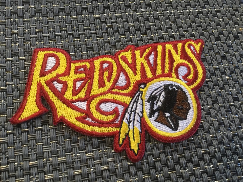 Washington Redskins vintage embroidered iron on patch 3.25” X 2” Apx | eBay