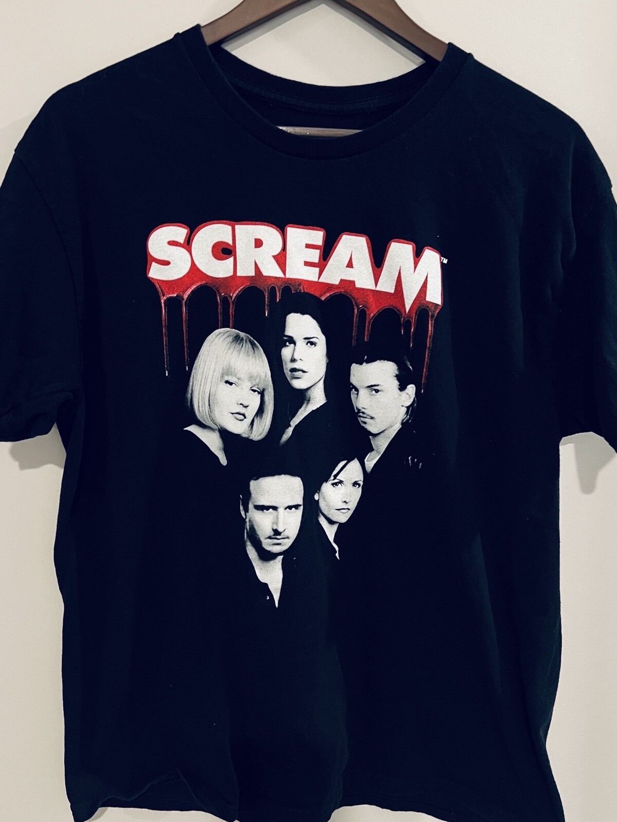 RARE Scream Thriller Movie Actors Headshots Men's Bla… - Gem