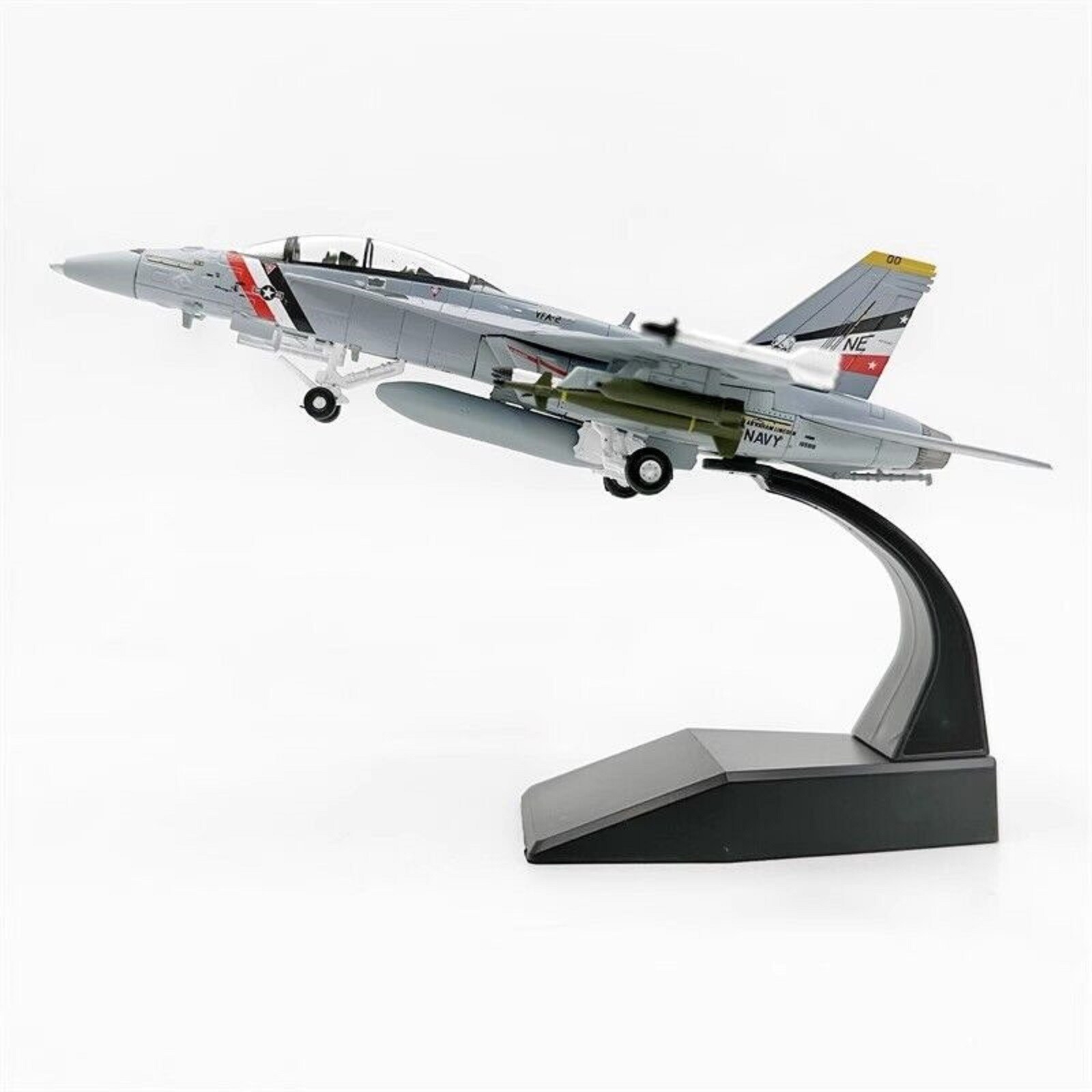 1/100 F/A-18 F18 Super Hornet Bounty Hunters Fighter Jet Alloy Military ...