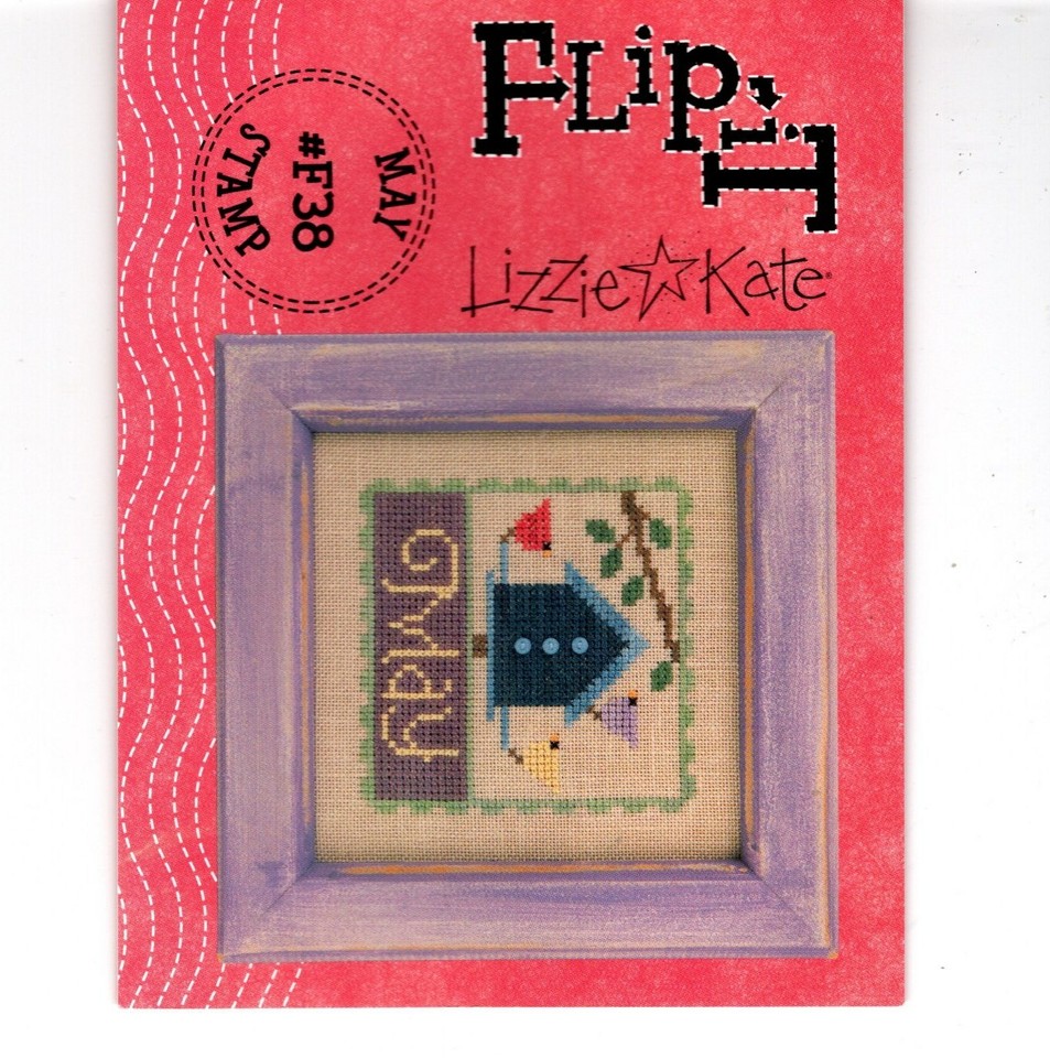 LIZZIE KATE counted cross stitch charts - FLIP IT Blocks,Year,Bits ...