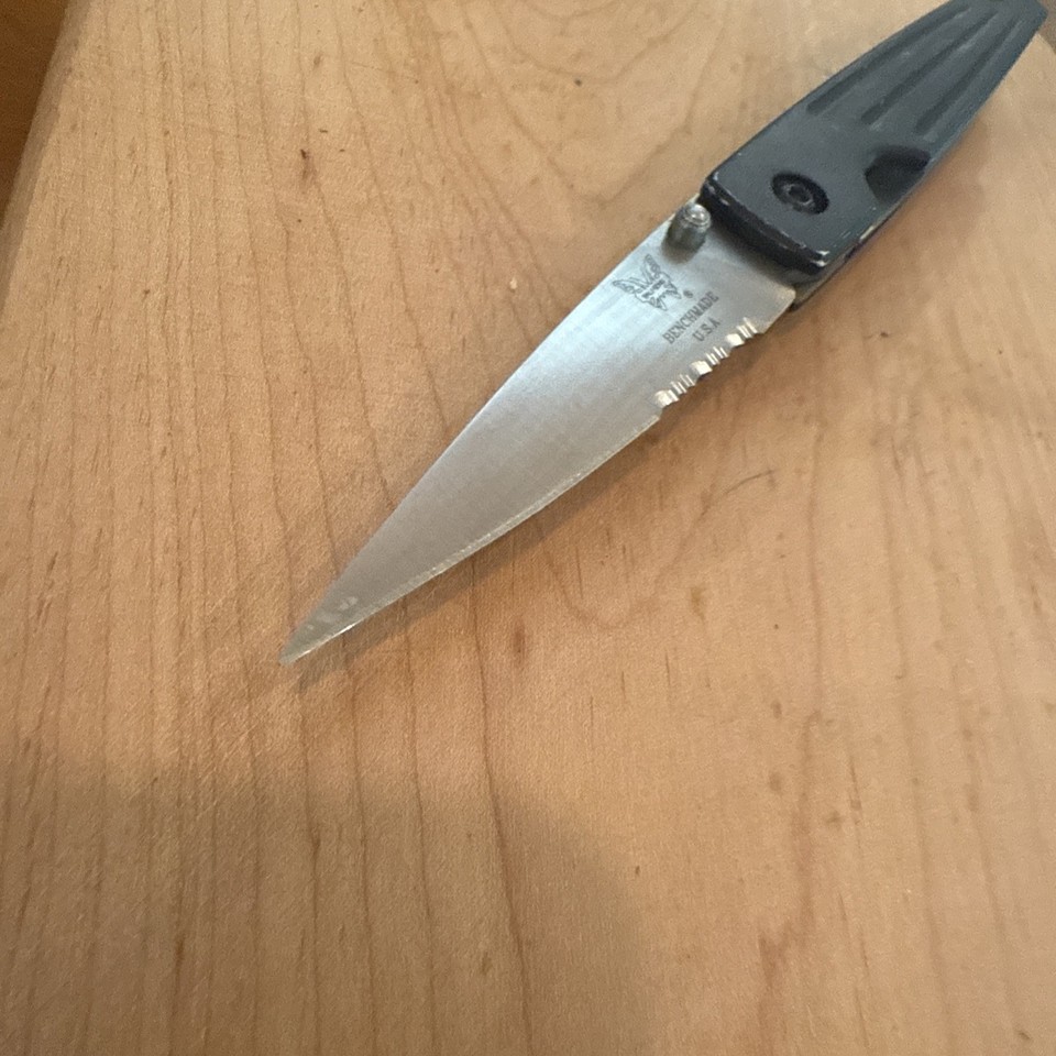 Benchmade Bali-Song, Boguszewski Design Knife, Made In USA. Black ...