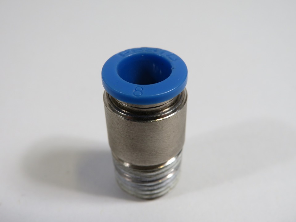 Festo 153016 QS-1/4-8-I Push-In Fitting R1/4" Thread 8mm Tube OD 10 ...