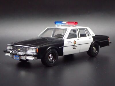 1982 CHEVY CHEVROLET IMPALA LAPD LOS ANGELES POLICE 1/64 SCALE DIECAST ...