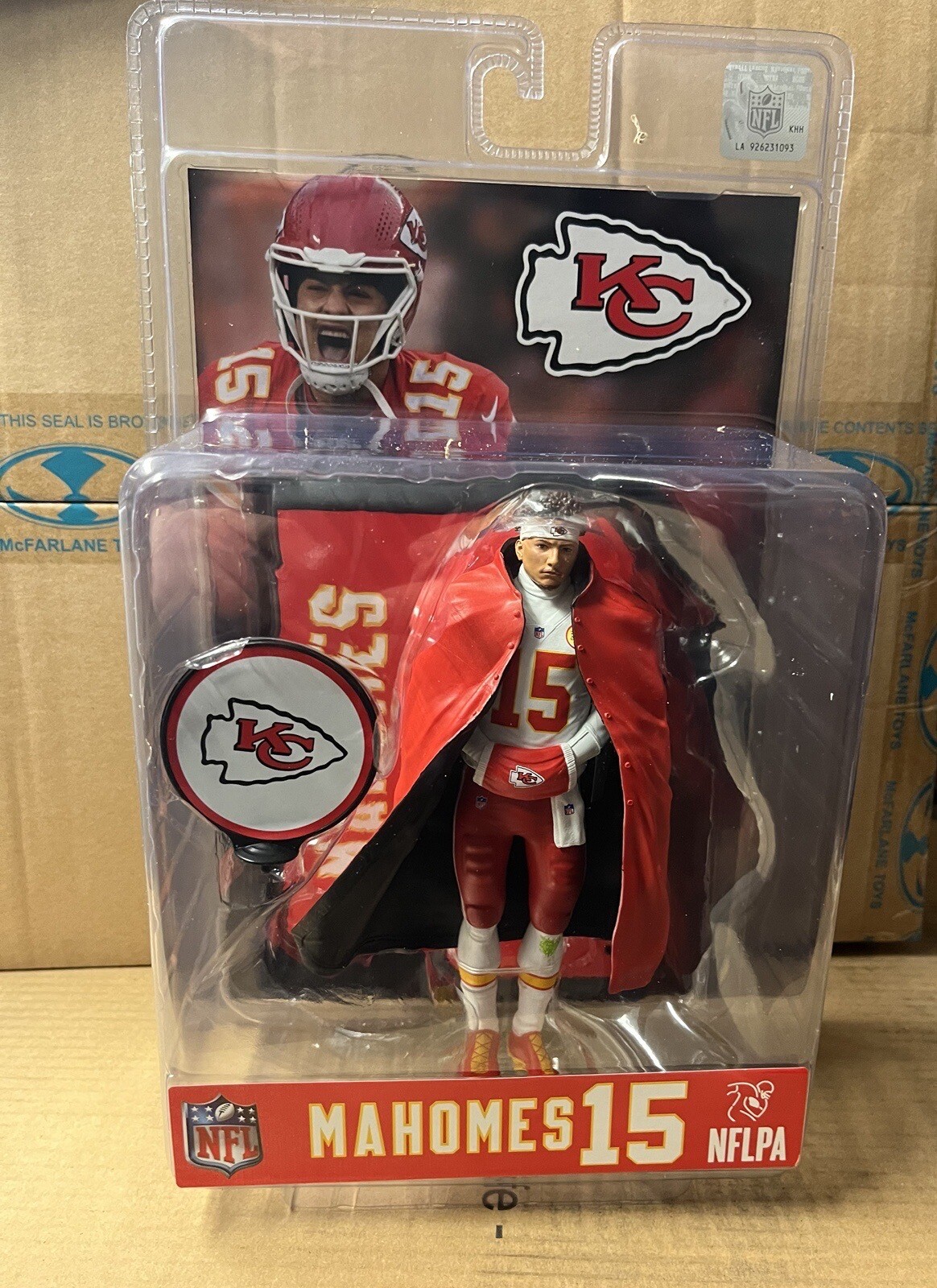 Patrick Mahomes Kansas City Chiefs NFL McFarlane Figure | eBay