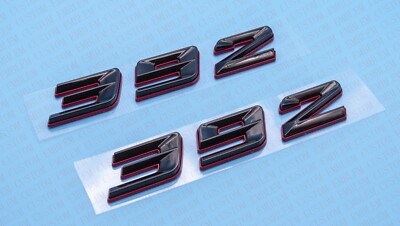 392 EMBLEMS Badge Black Red Fit For Chrysler Dodge Jeep SRT 6.4L 392 ...