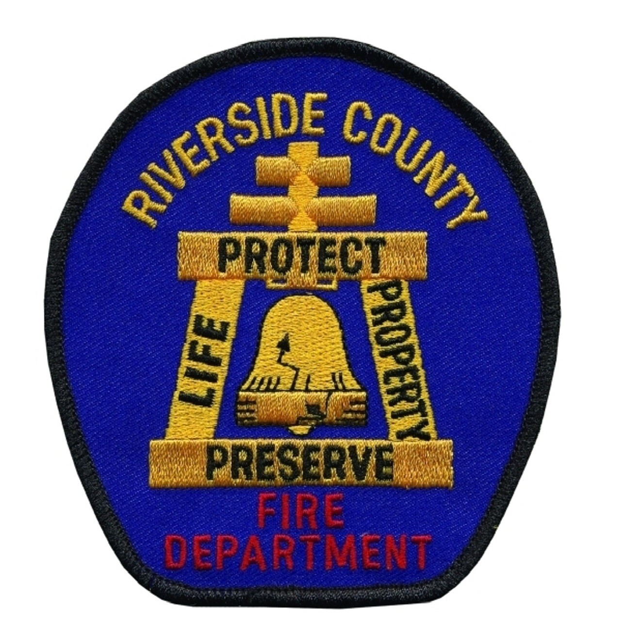 Riverside County Fire Department Shoulder Patch | eBay