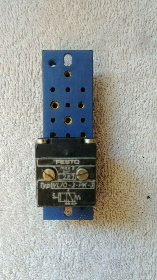 FESTO 4233 PNEUMATIC VALVE VL/0-3-PK-3 | eBay