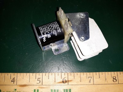 20AA49 POTTER & BRUMFIELD SOLENOID, 24V COIL, 20A 277VAC RATED SWITCHES ...