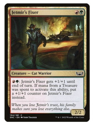 NM Jetmir's Fixer, MTG, Streets of New Capenna, Magic the Gathering ...