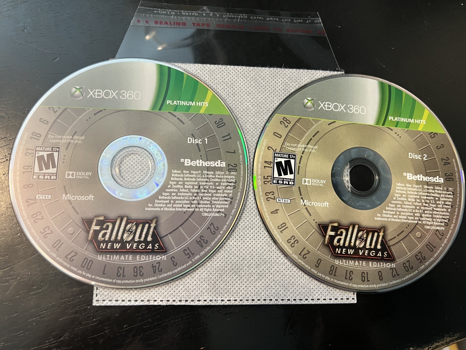 Fallout New Vegas Ultimate Edition (Xbox 360, 2012) CLEAN & TESTED ...