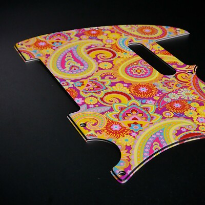 Fender Tele Pickguard • Paisley #1 • Custom Pickguard • Graphic ...