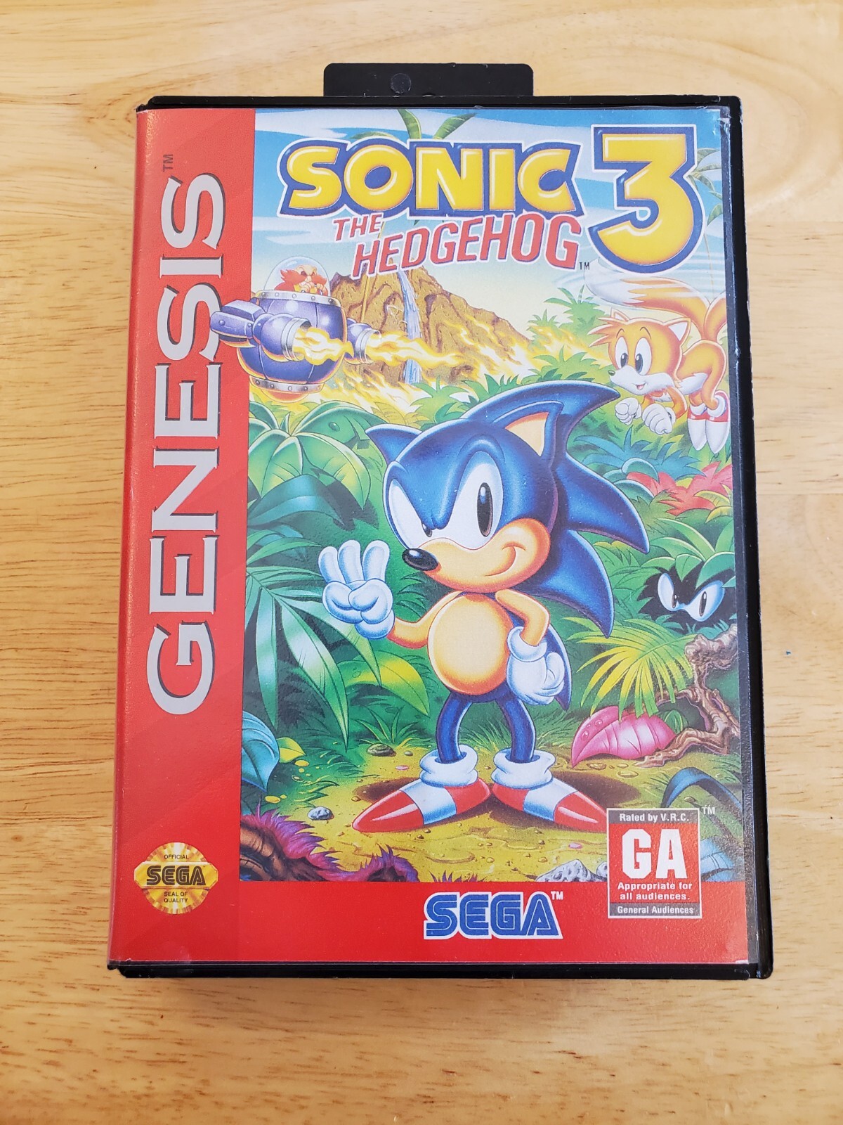 Sega Genesis (CIB) - Sonic the Hedgehog 3 - Complete Game, Box Hang Tab ...