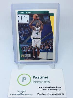 1998 Upper Deck Collector's Choice #207 Chauncey Billups RC Boston ...