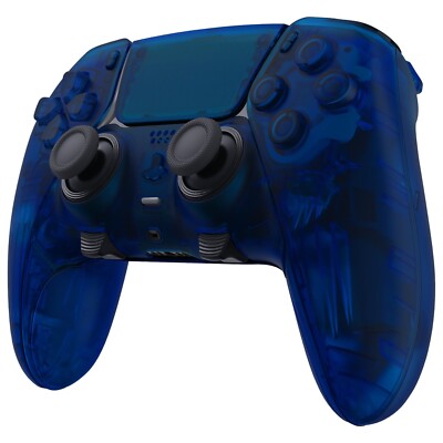 Clear Blue MODDEDZONE EDGE Controller for PS5 with Exclusive and Unique ...