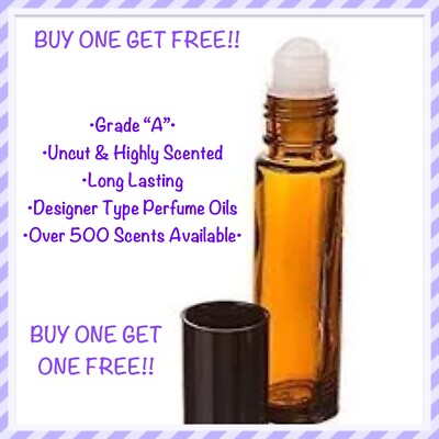 Scented Inc’s•VERSION of MY B*RBERRY BLACK•10mL ROLL ON PERFUME OIL ...