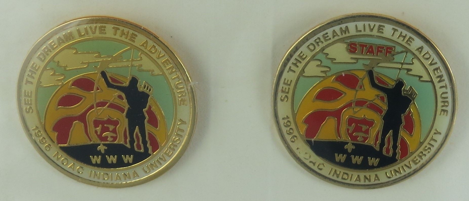 1996 Boy Scouts OA National Order of the Arrow Conference Pins [PN-2916 ...