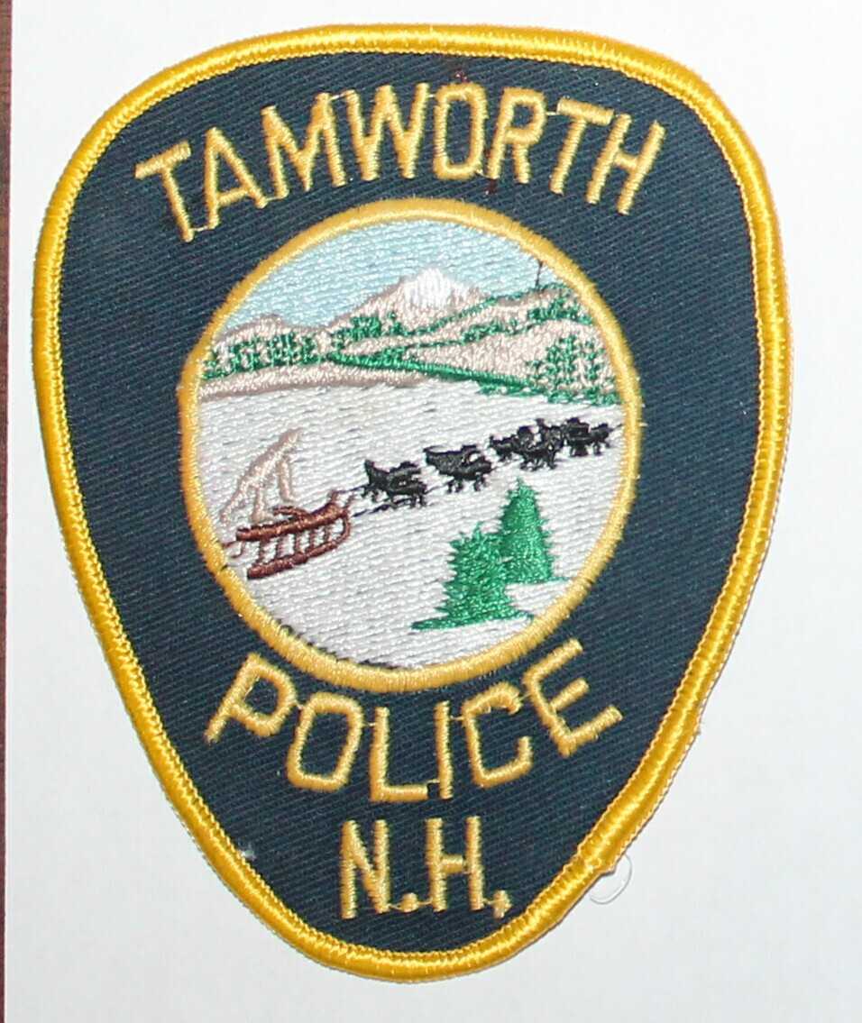TAMWORTH POLICE New Hampshire Winter Scene Sleds NH PD patch | eBay