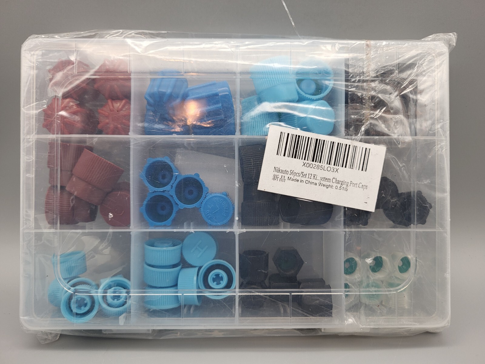 56 AC Caps Hi Low Side Charging Port Service Caps R134 R12 Fit Majority ...