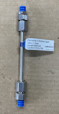Restek Pinnacle II Amino HPLC Column, 3.2 x 100 mm x 3 µm, 9217313-700 ...