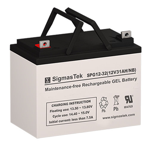 SigmasTek Battery Compatible With MK Battery 8GU1 12V 32AH GEL Battery ...