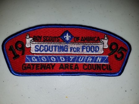 Boy Scout Gateway Area Council 1995 Scouting for Food CSP/SAP | eBay